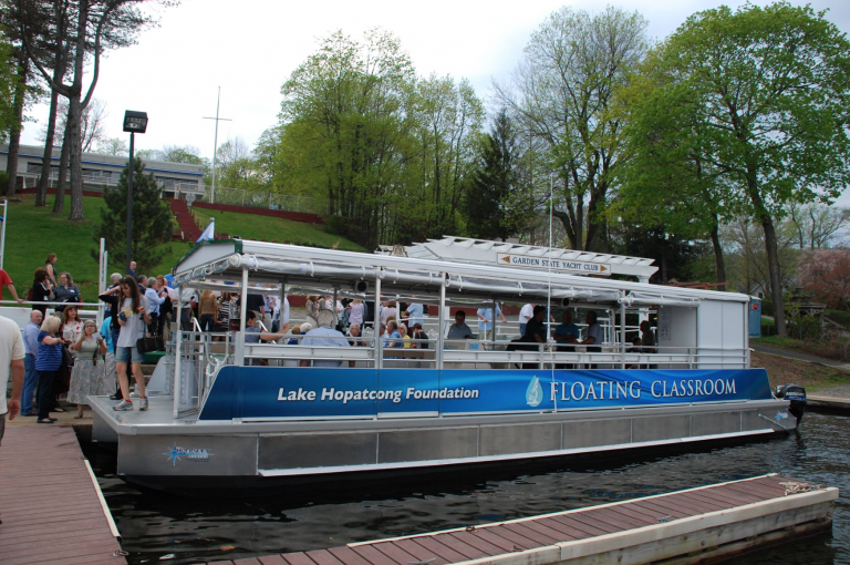 “Floating Classroom” Launches into Lake Hopatcong - PRINCETON HYDRO