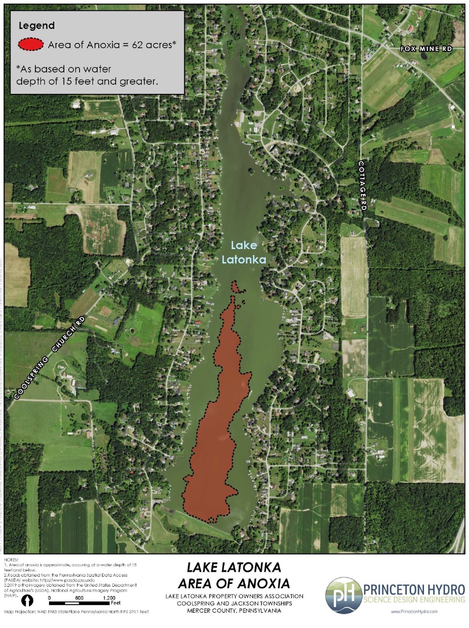 Reducing HABs & Increasing Biodiversity in Lake Latonka - PRINCETON HYDRO