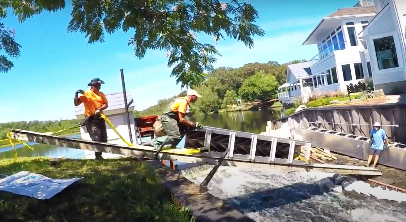 Old Mill Pond Fish Ladder - PRINCETON HYDRO