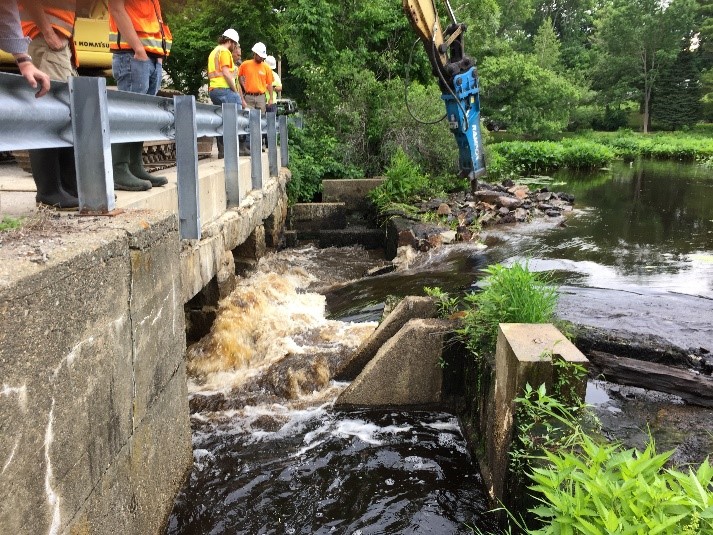 Hunters Pond Dam Removal - PRINCETON HYDRO