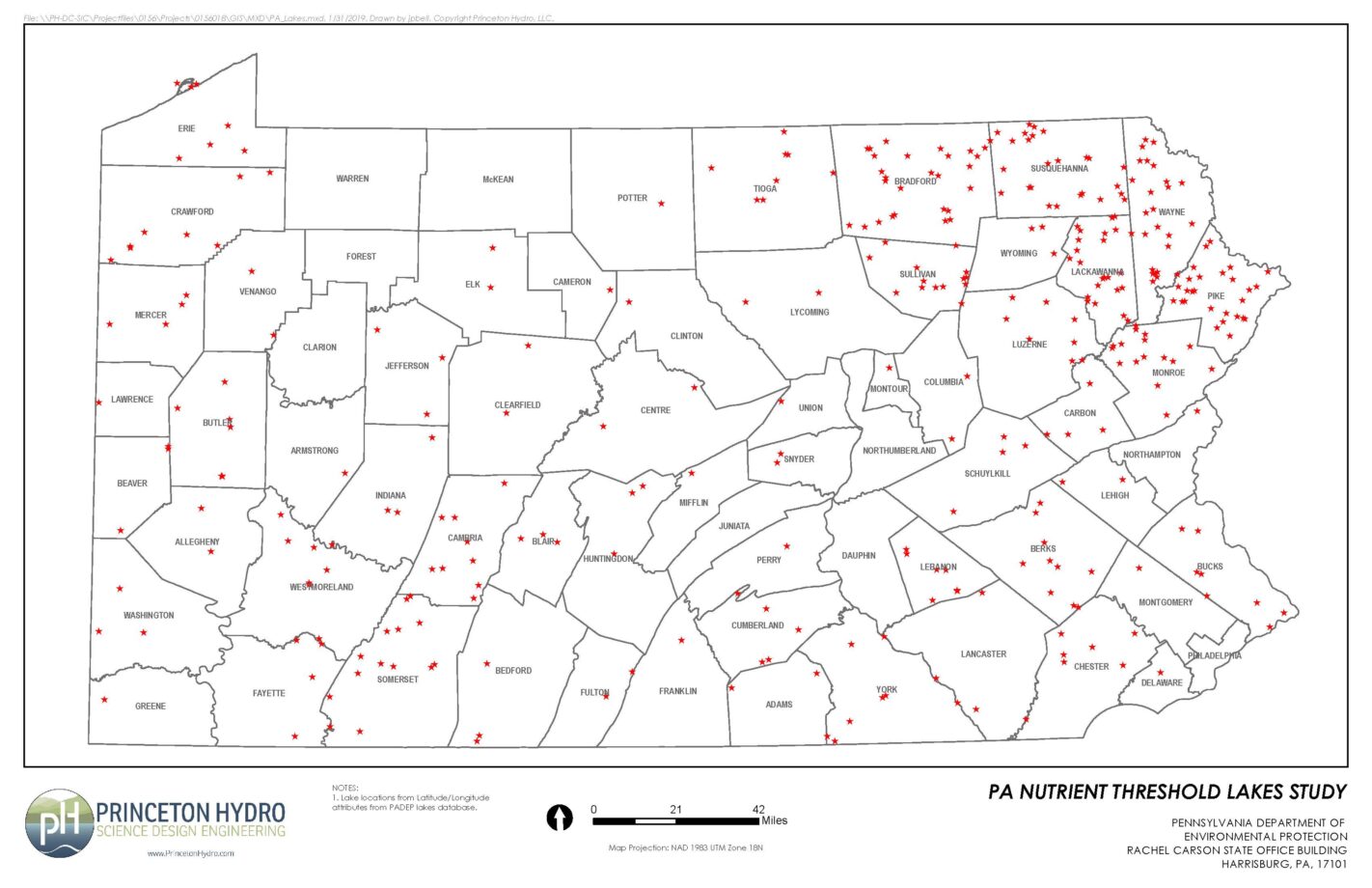 Pennsylvania Numeric Threshold Criteria Development for Lakes and Ponds ...