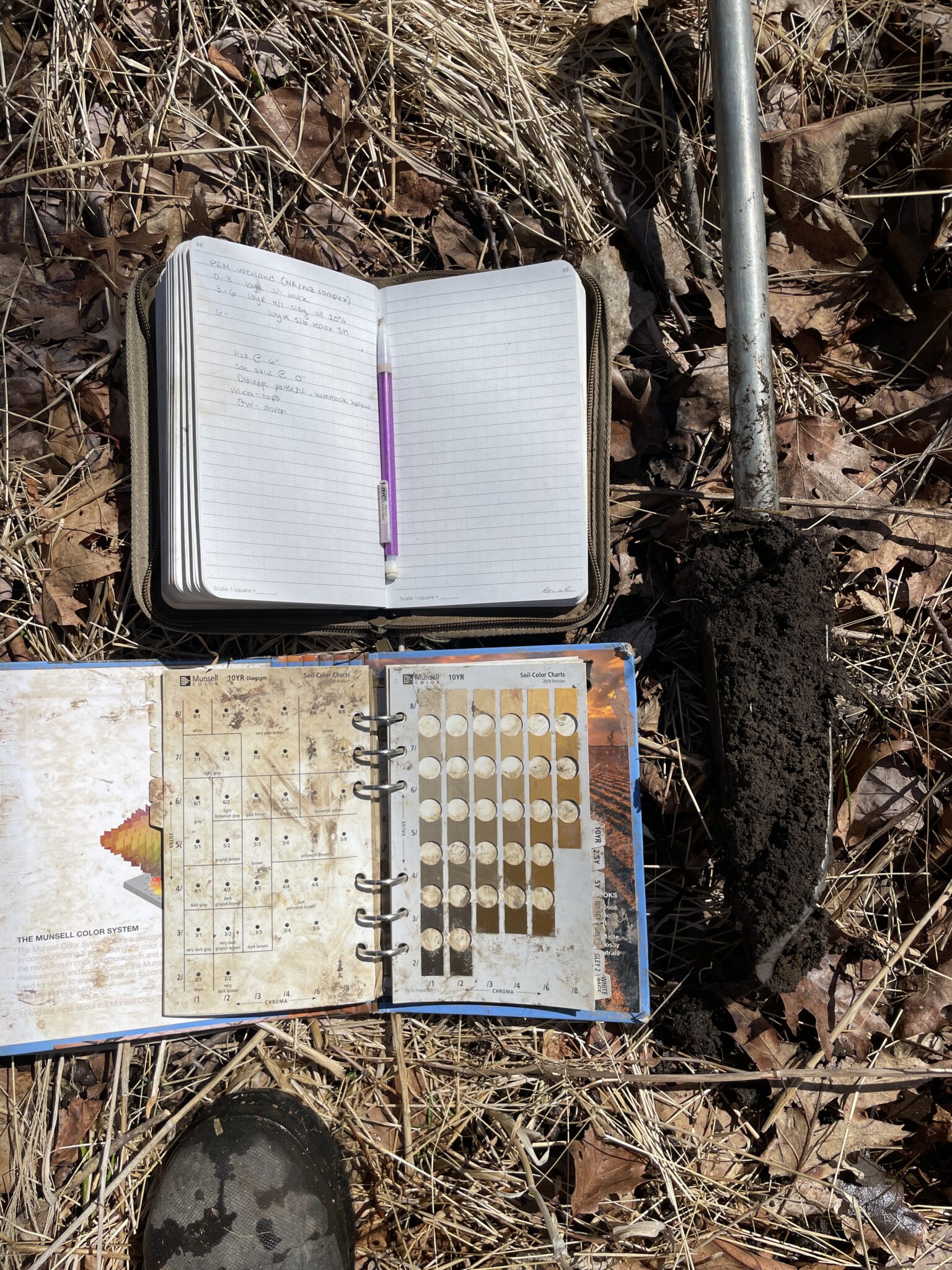 Field Notes: Decoding Soil with the Munsell Color Chart - PRINCETON HYDRO