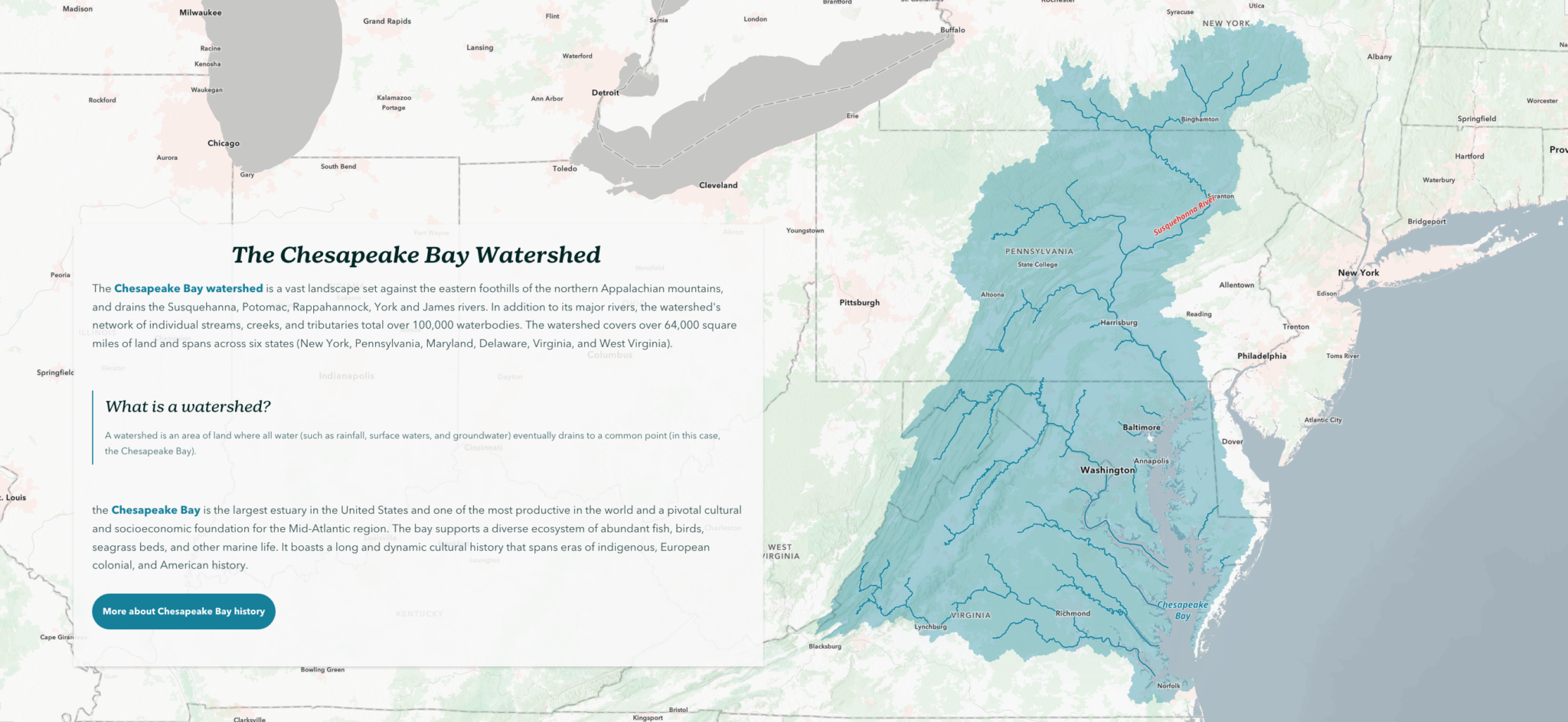 NEW Interactive ArcGIS StoryMap Showcases Harveys Lake’s Legacy of ...