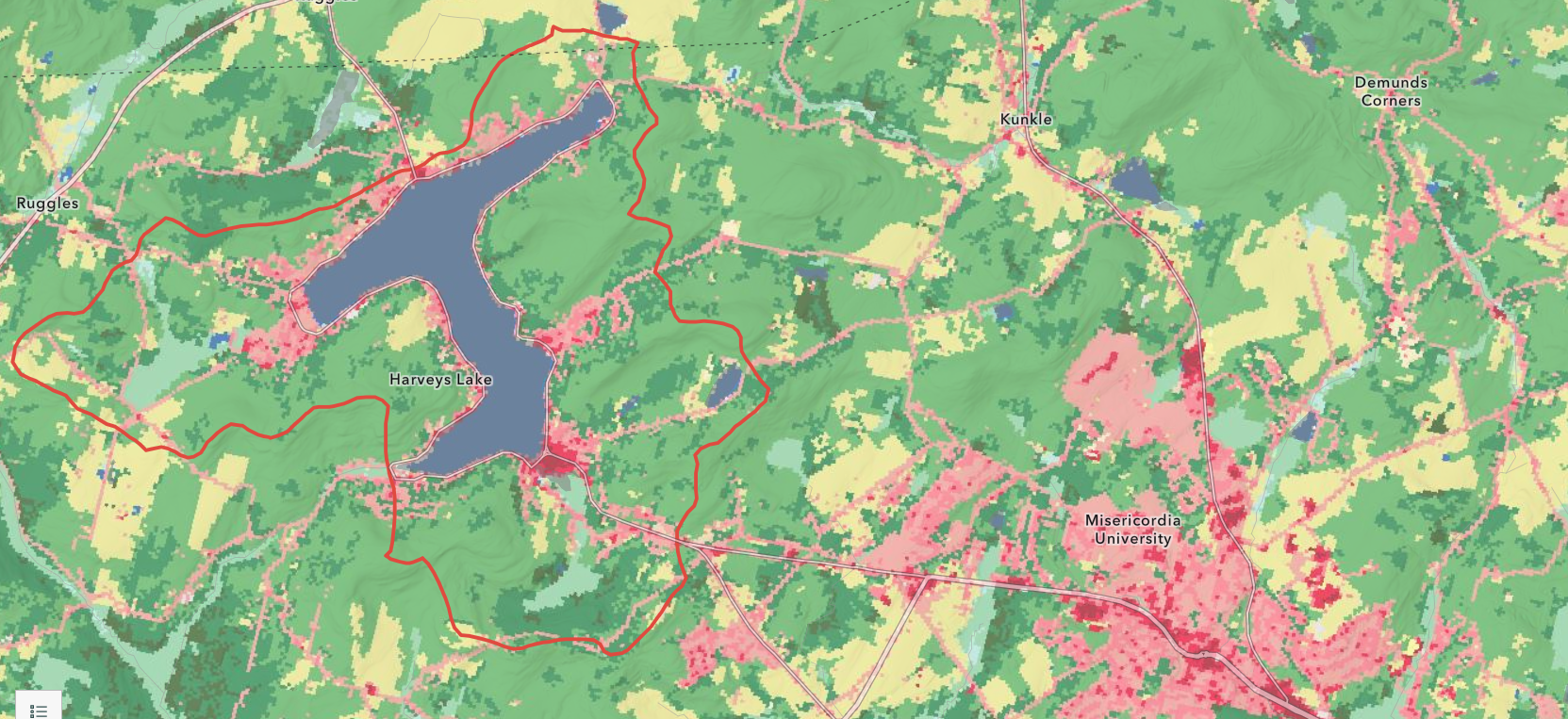 NEW Interactive ArcGIS StoryMap Showcases Harveys Lake’s Legacy of ...
